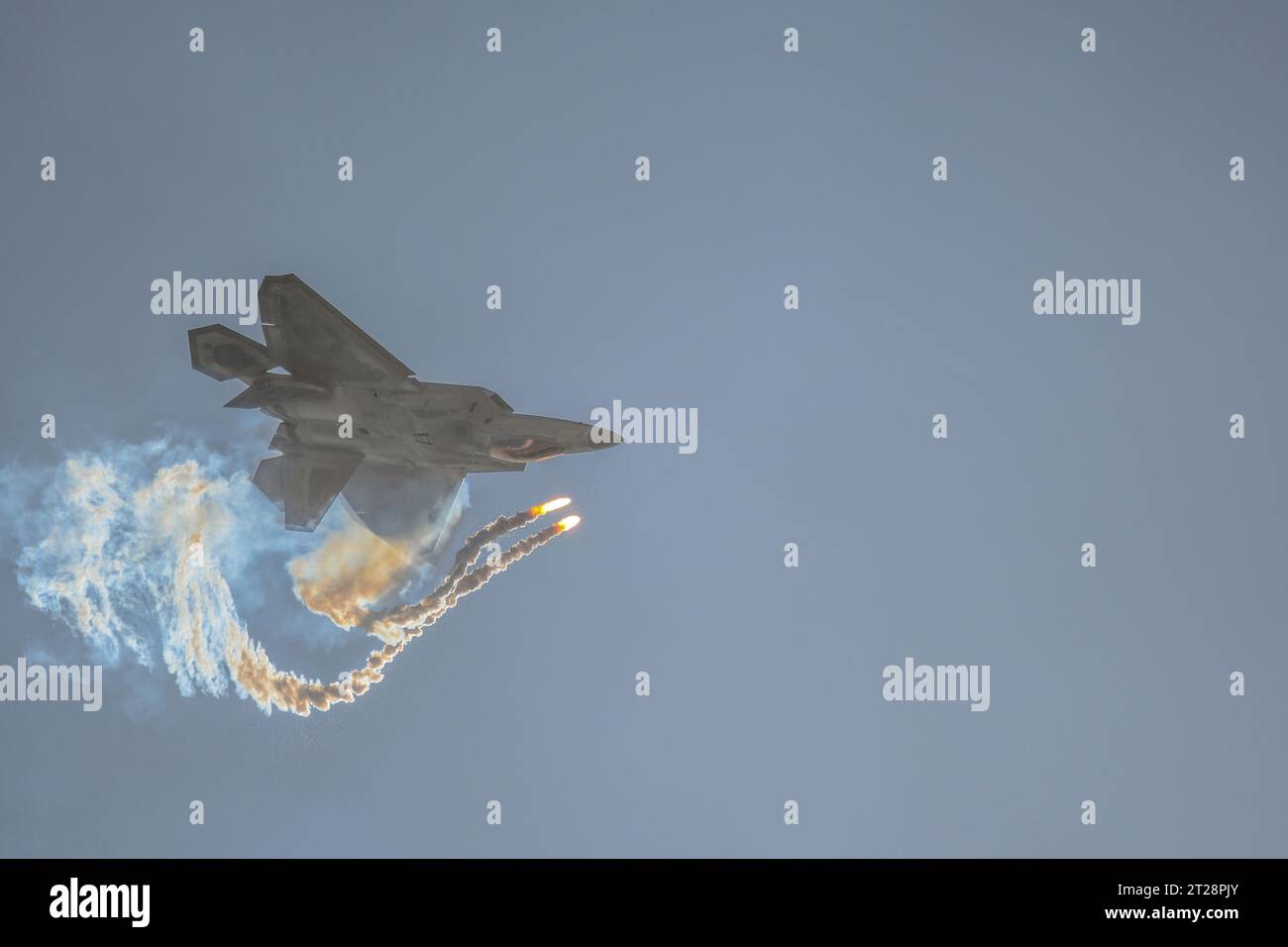USAF F-22 Raptor Stock Photo - Alamy