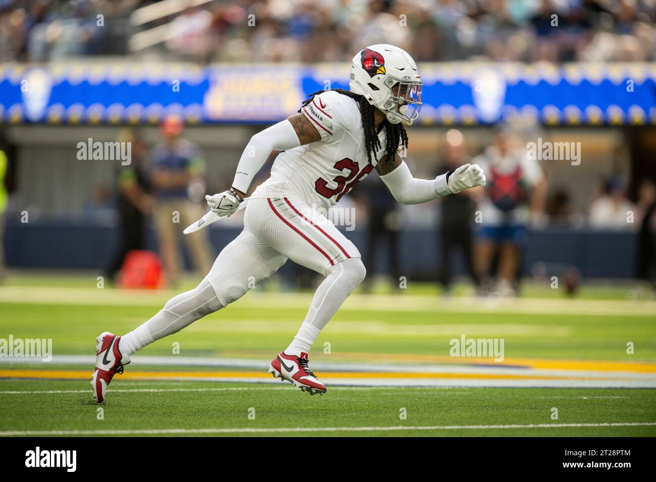 Arizona Cardinals safety Andre Chachere (36) runs during an NFL ...