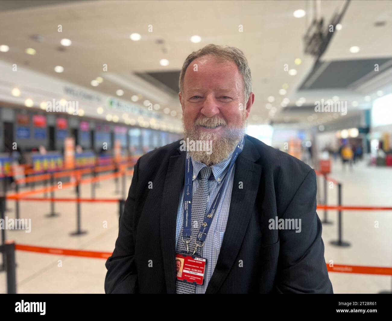 Graham Keddie, managing director at Belfast International Airport. Work ...
