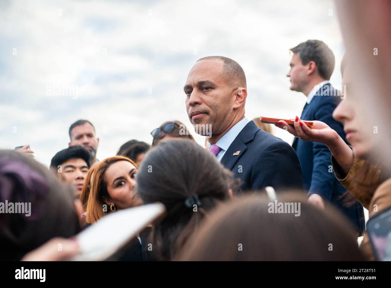 United States House Minority Leader Hakeem Jeffries (Democrat of New ...