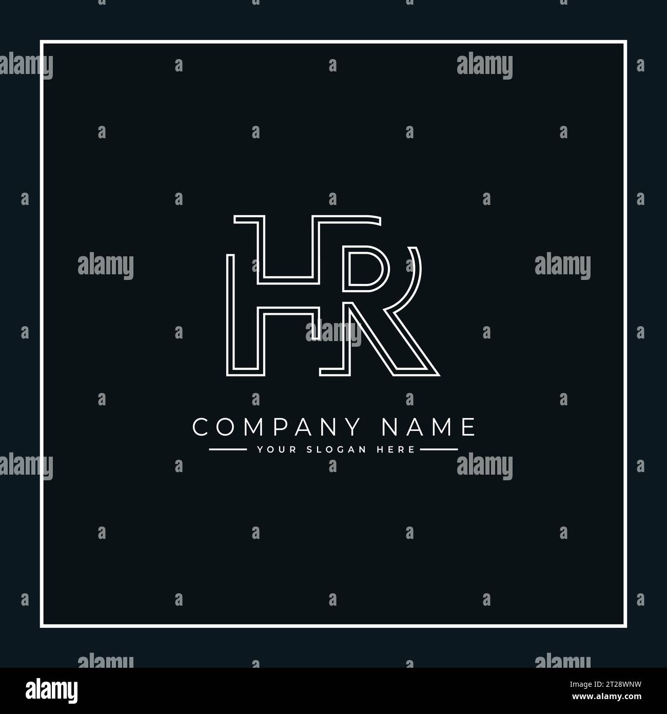 Hr letters hi-res stock photography and images - Alamy