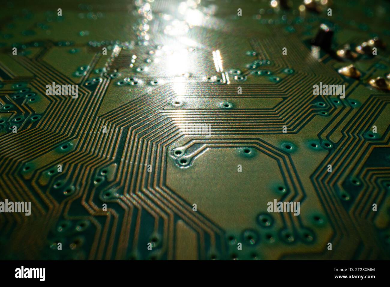 Electronic circuit board background. Abstract digital technology ...