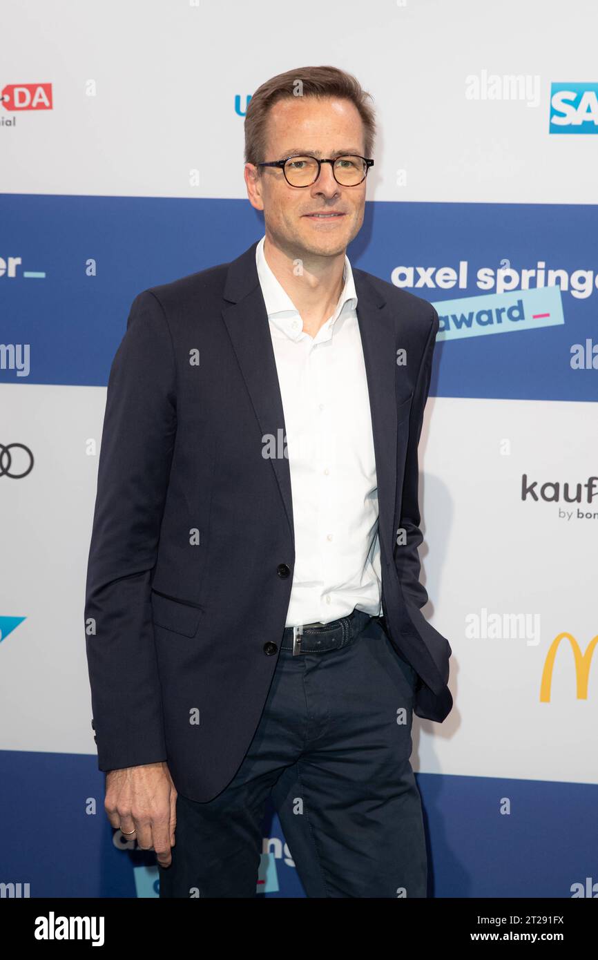 Axel Springer Award 2023 Philipp Justus beim Axel Springer Award 2023 ...