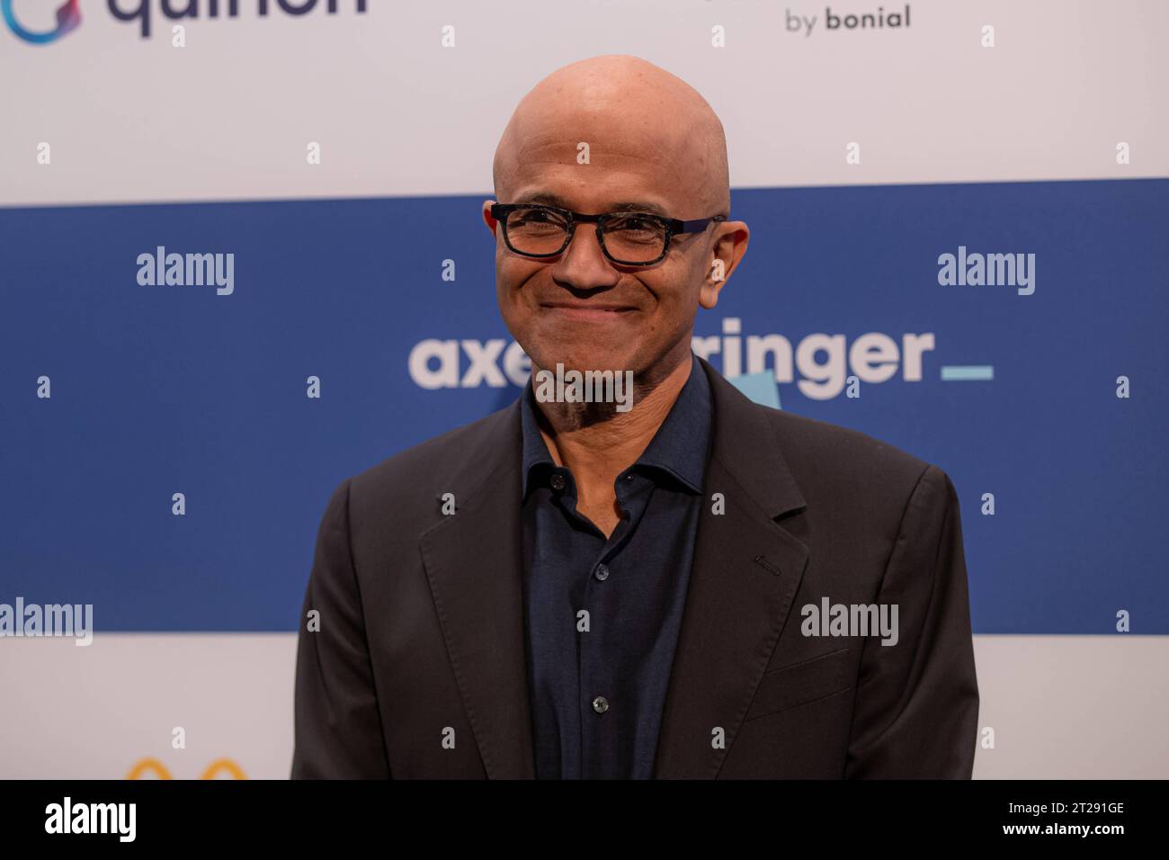 Axel Springer Award 2023 Satya Nadella beim Axel Springer Award 2023 im ...