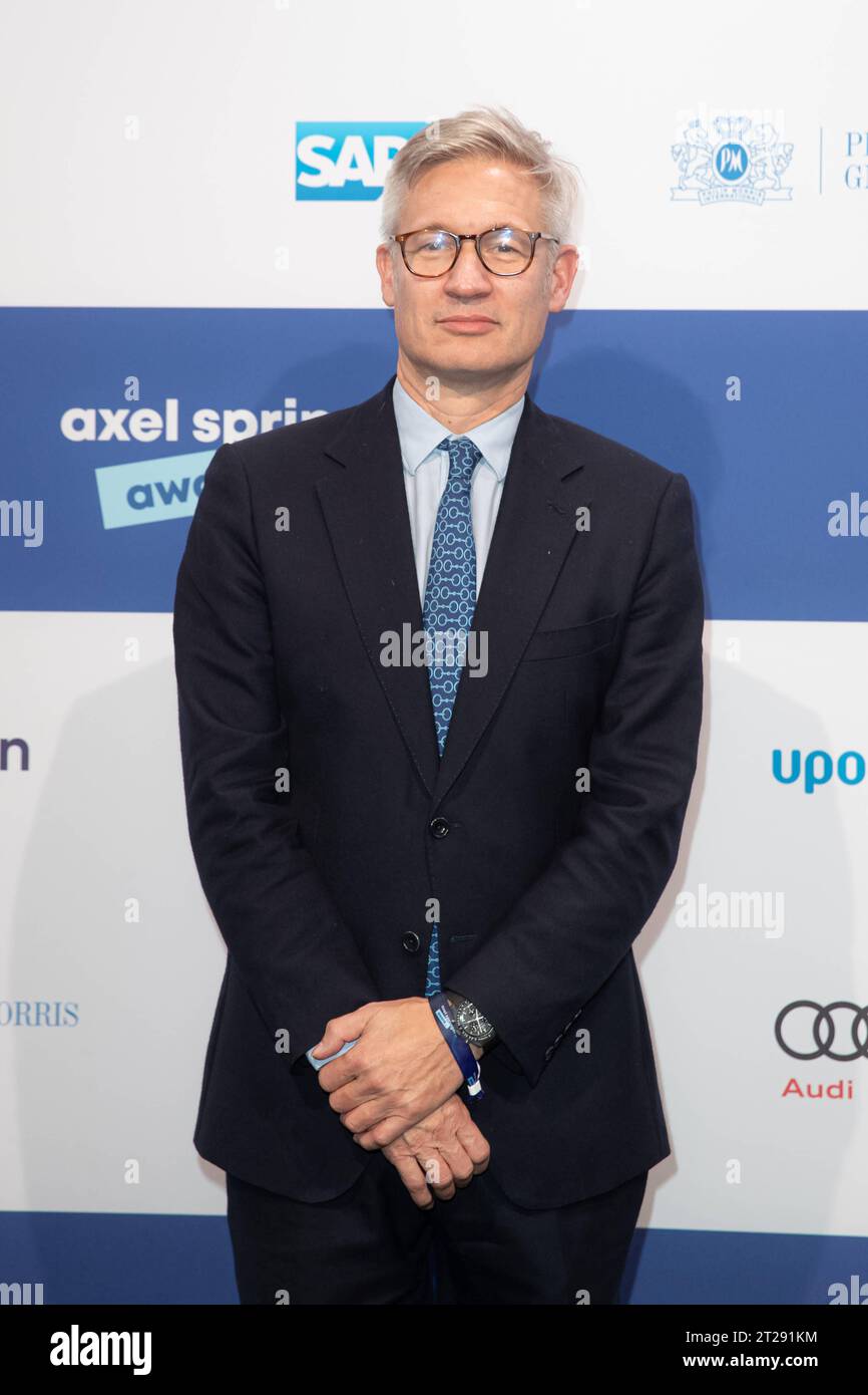 Axel Springer Award 2023 Ulf Poschardt beim Axel Springer Award 2023 im ...