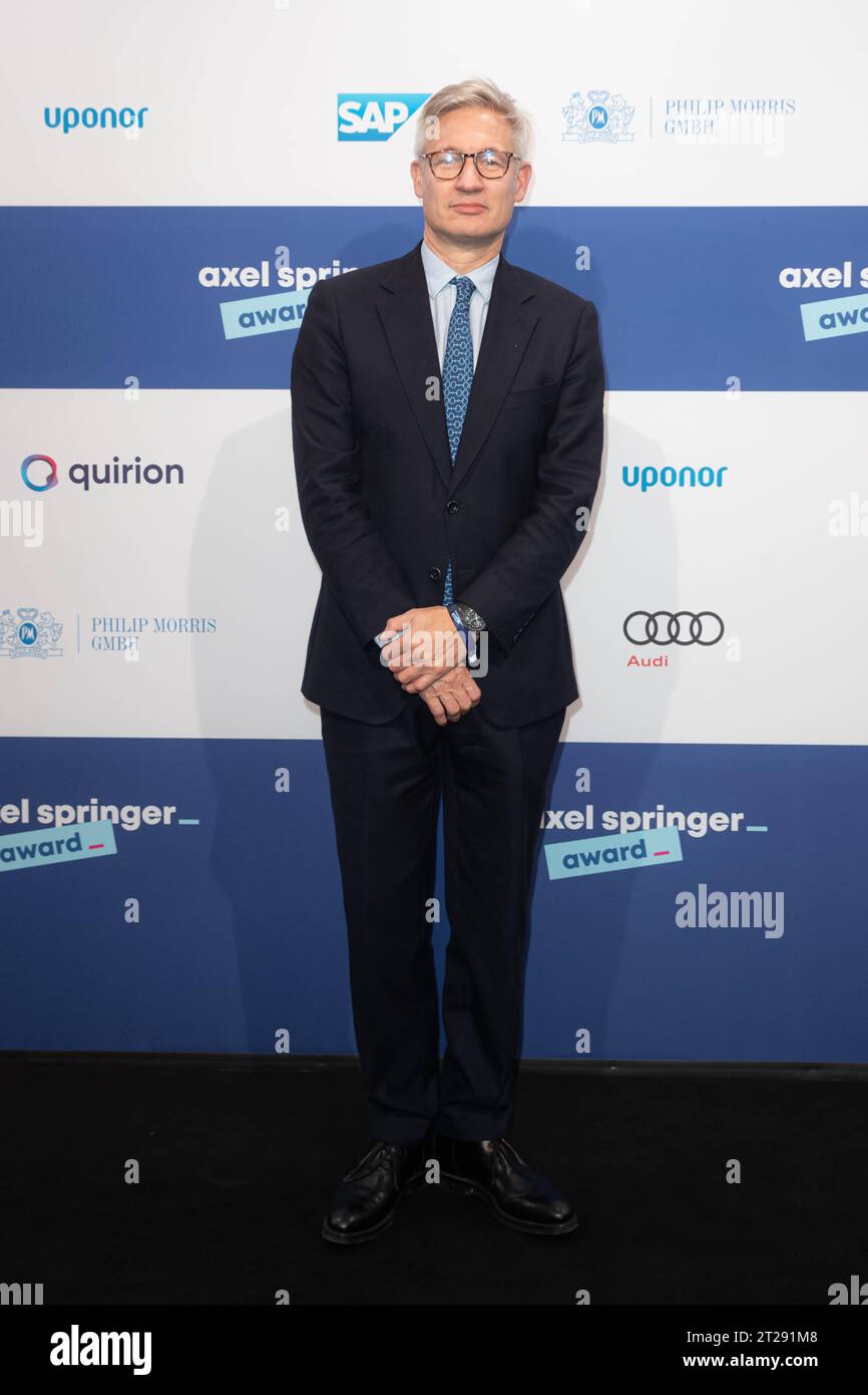 Axel Springer Award 2023 Ulf Poschardt beim Axel Springer Award 2023 im ...