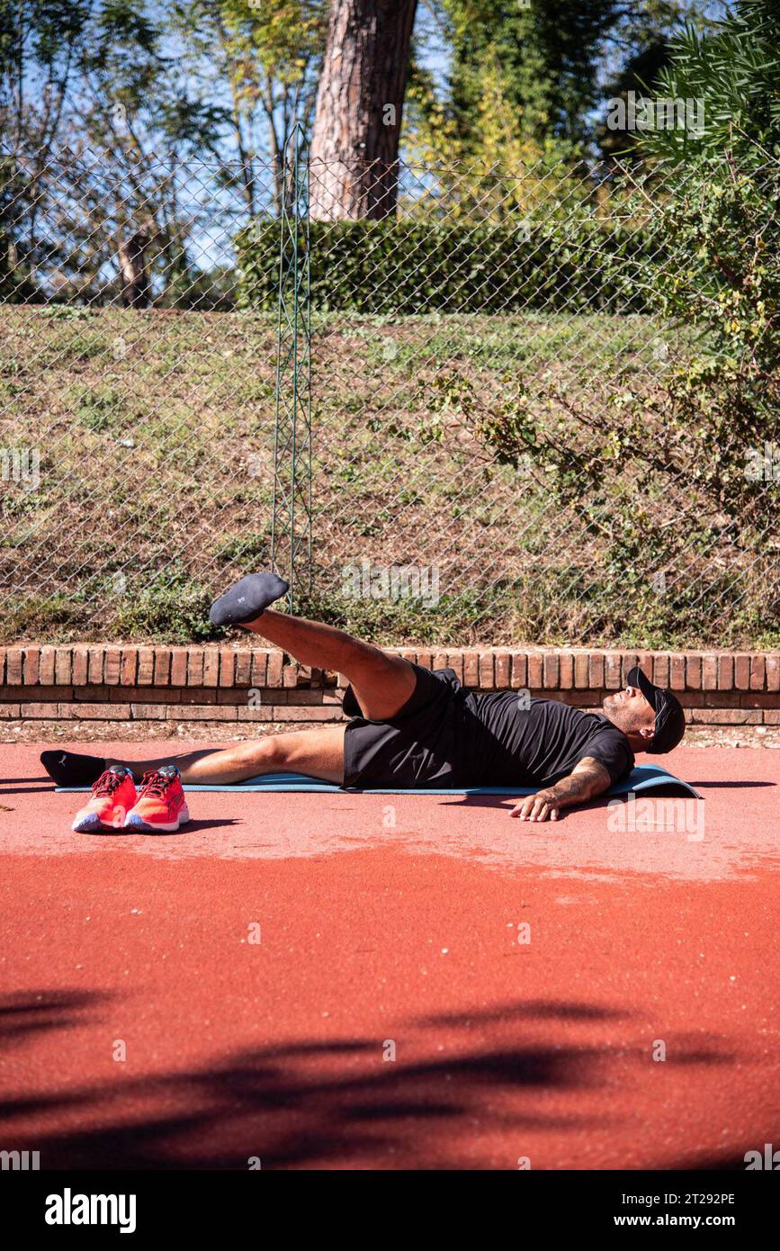 **NO WEBSITES AND NEWSPAPERS FOR ITALY ONLY** Marcell Jacobs at the ...