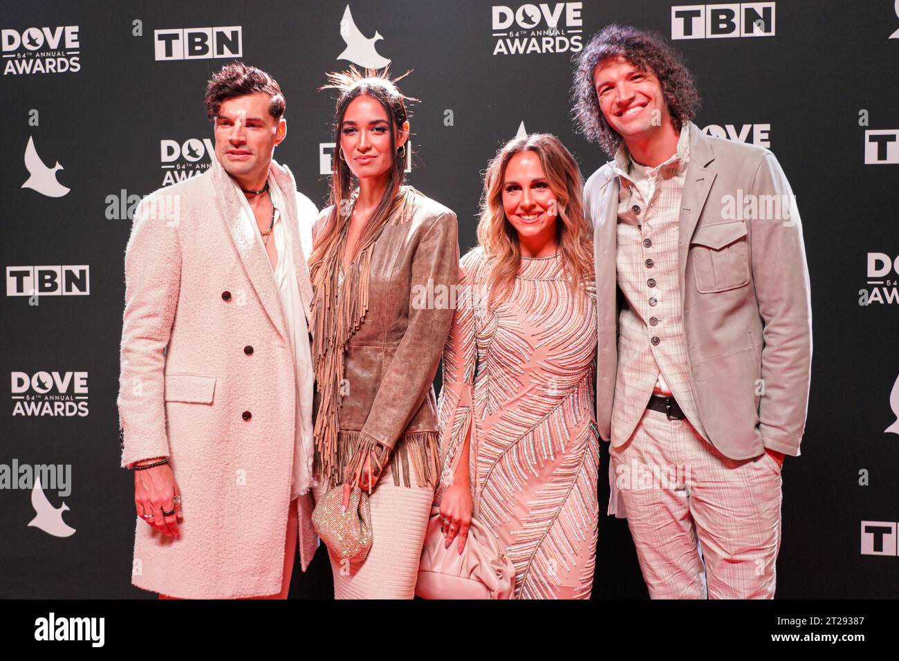 Nashville, Tennessee, USA, October 17, 2023. For King and Country (Joel ...