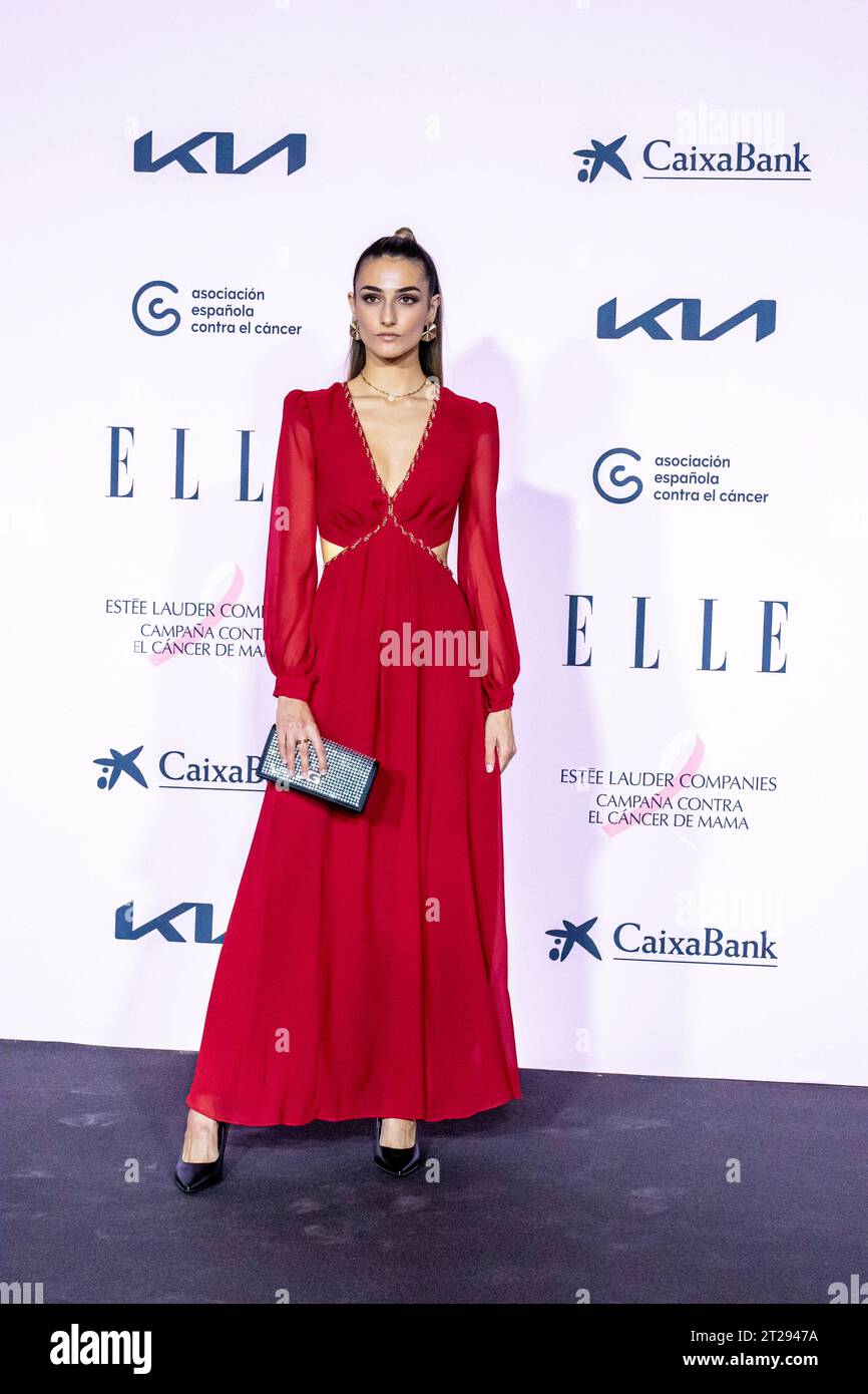 Madrid, Spain. 17th Oct, 2023. Actress Sandra Escacena at photocall for ...