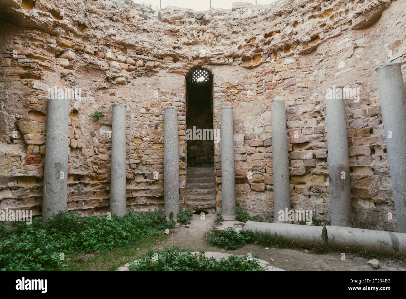 Counsil of Carthage - Ancient Church Baptismal Pool Stock Photo - Alamy