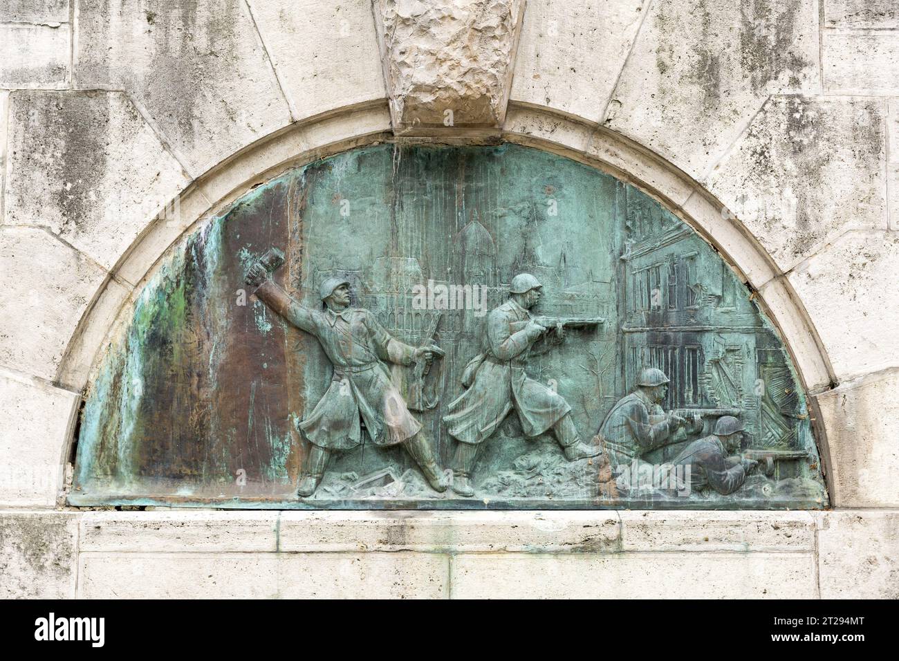 Heroes monument of the red army hi-res stock photography and images - Alamy
