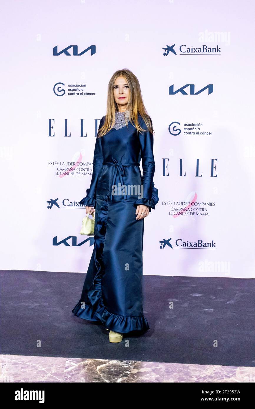 Madrid, Spain. 17th Oct, 2023. Francesca Traldi at photocall for Elle ...