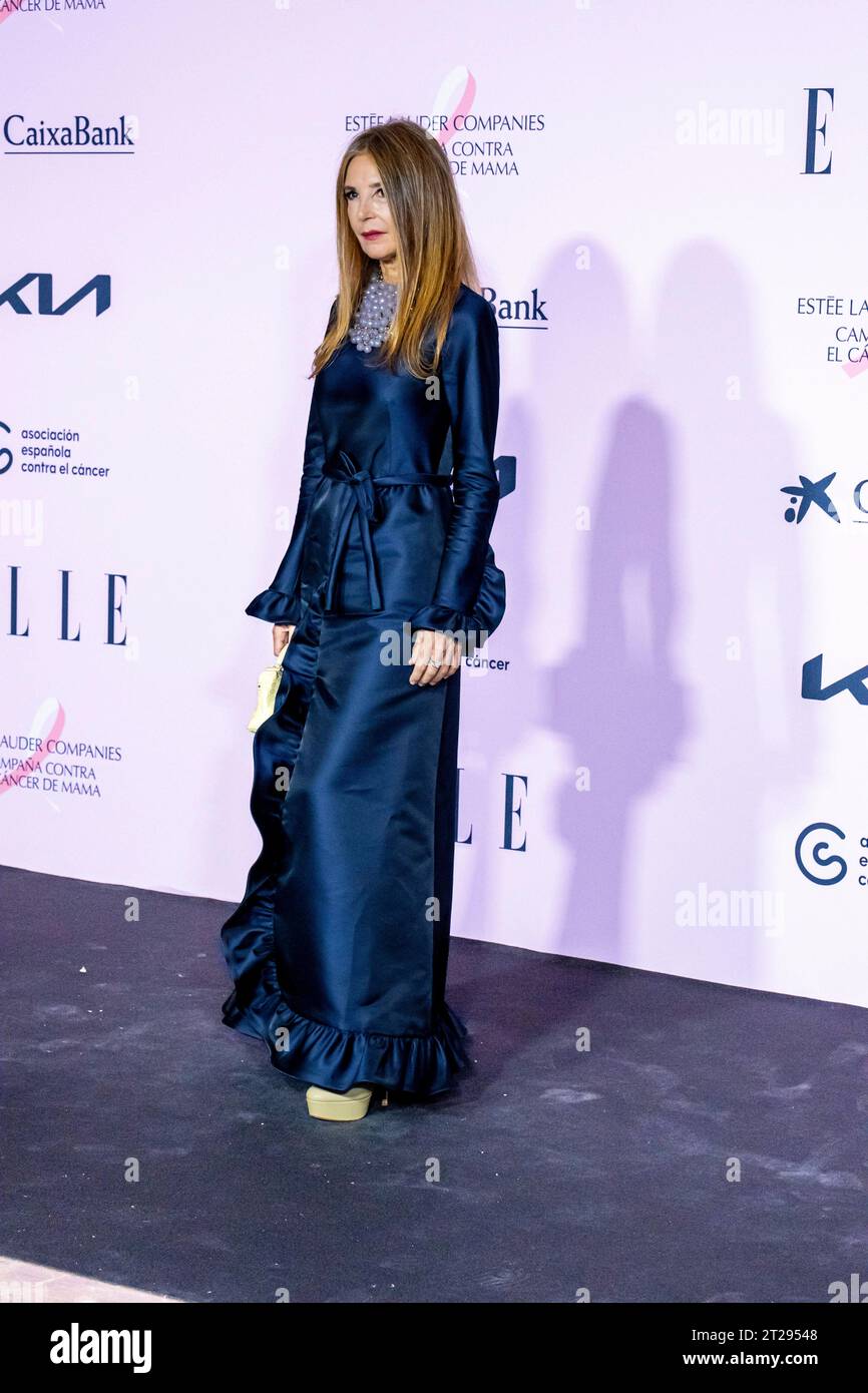 Madrid, Spain. 17th Oct, 2023. Francesca Traldi at photocall for Elle ...