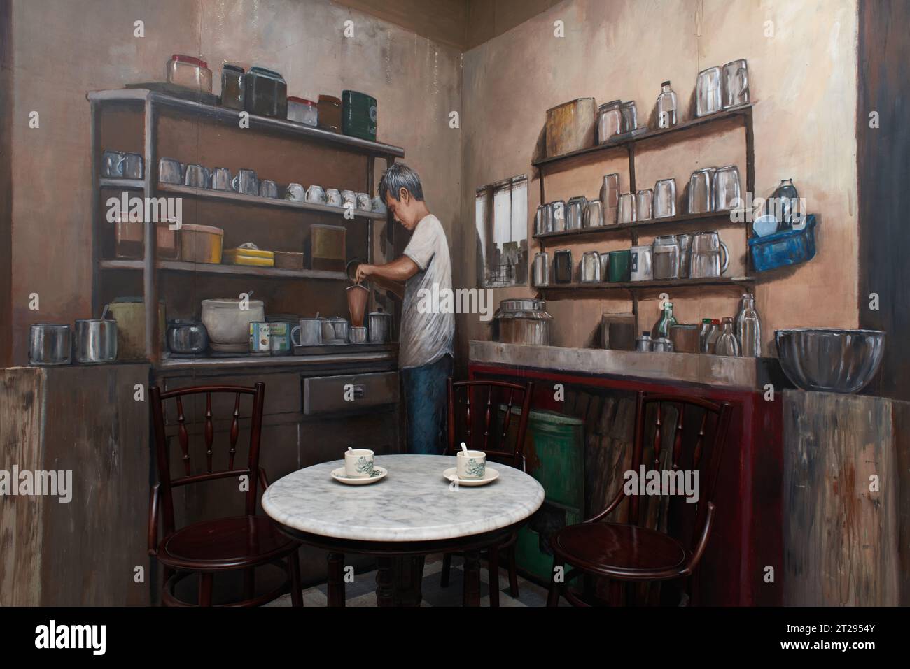 Chinese kopitiam hi-res stock photography and images - Alamy