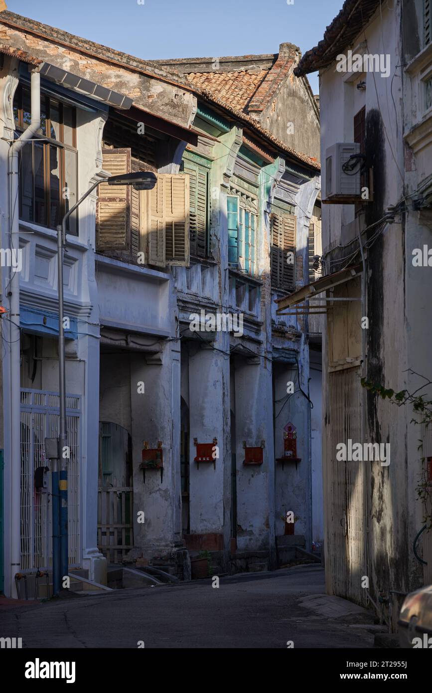 Penang heritage house front shop hi-res stock photography and images ...