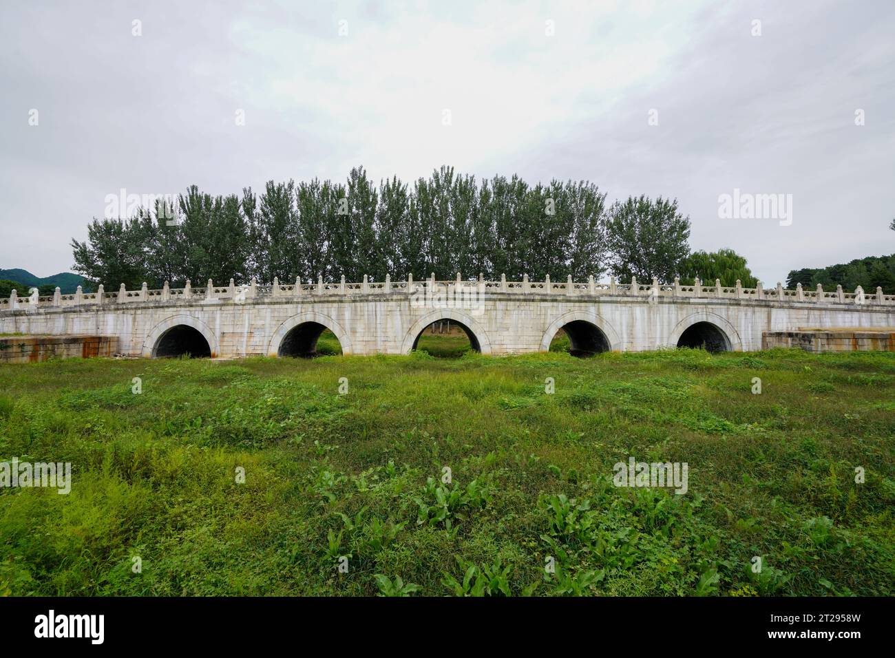 Zunhua City, China - August 27, 2023: Wukong Bridge in the Scenic Area ...