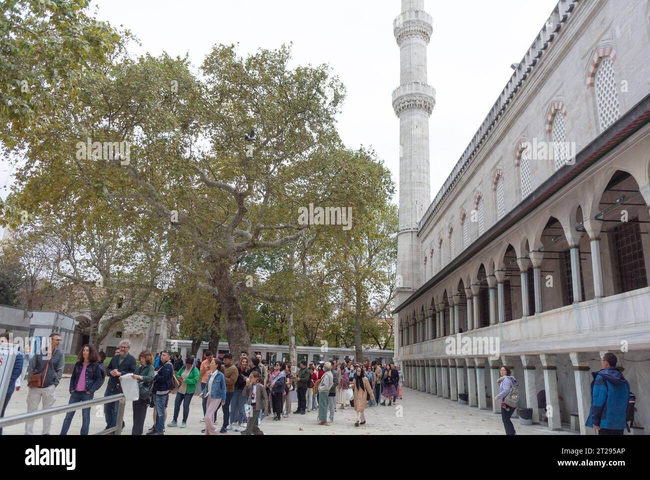 Istanbul, Turkey, The Blue Mosque also known as Sultan Ahmed Mosque ...