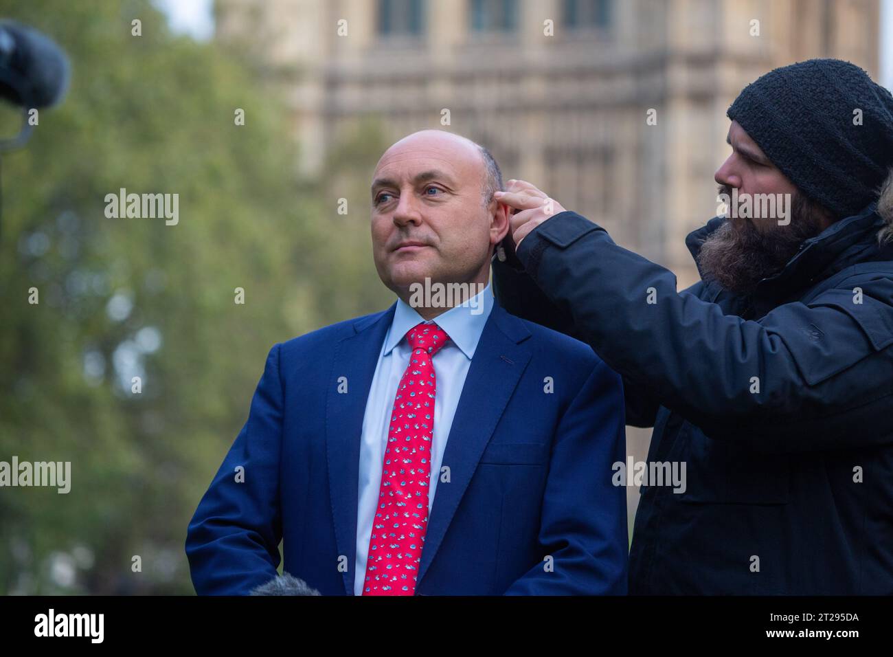 London, England, UK. 18th Oct, 2023. Economic Secretary to the Treasury ...