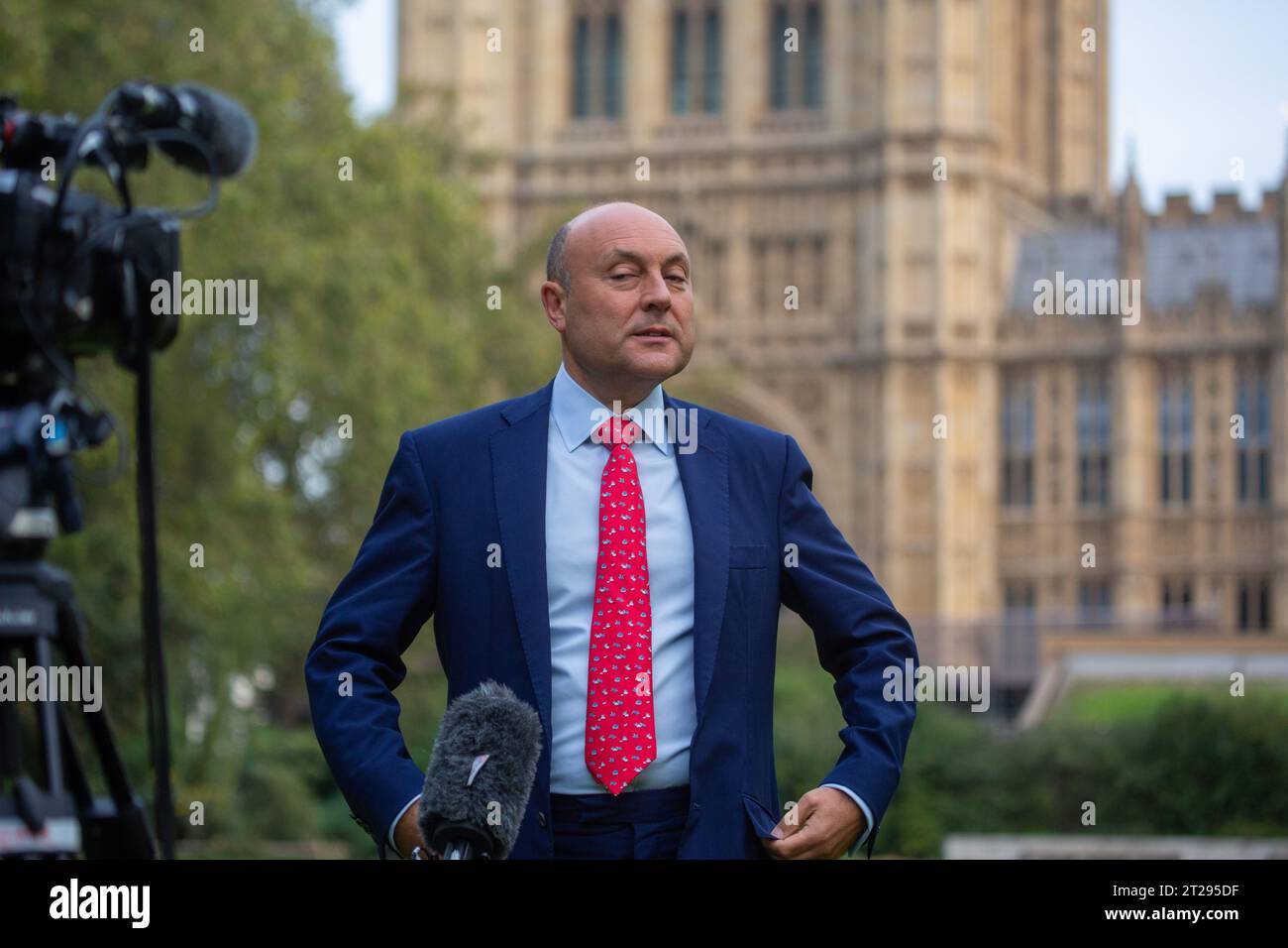 London, England, UK. 18th Oct, 2023. Economic Secretary to the Treasury ...