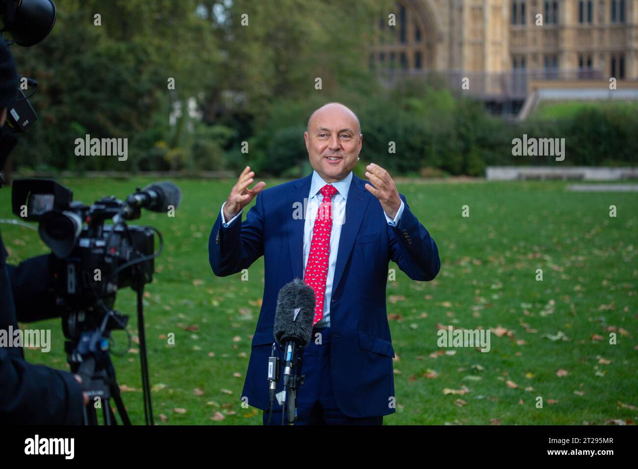 London, England, UK. 18th Oct, 2023. Economic Secretary to the Treasury ...
