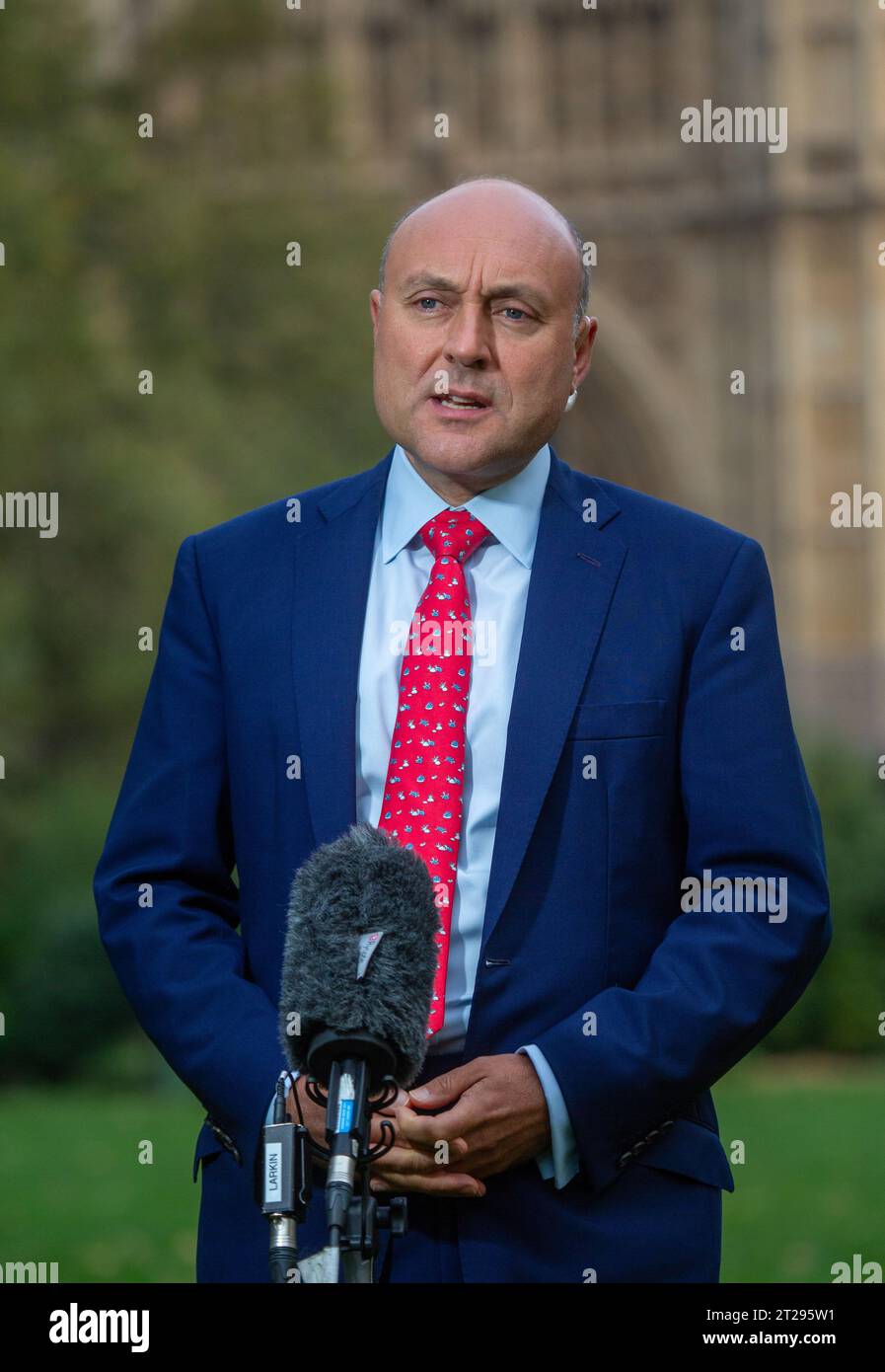 London, England, UK. 18th Oct, 2023. Economic Secretary to the Treasury ...