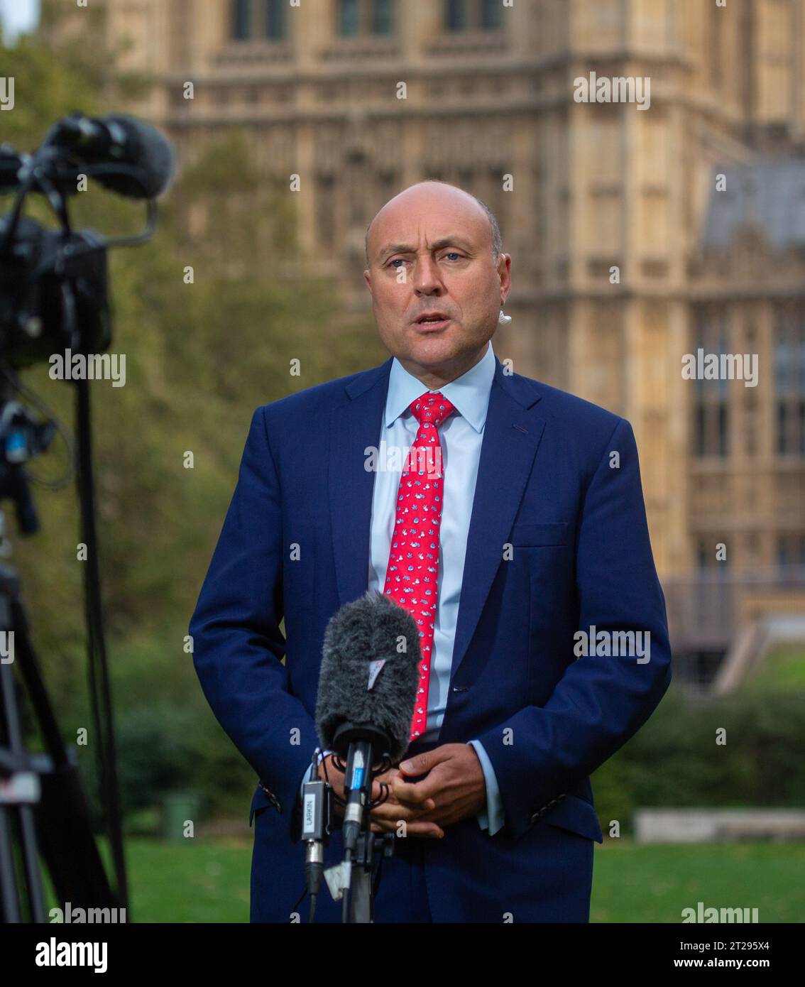 London, England, UK. 18th Oct, 2023. Economic Secretary to the Treasury ...