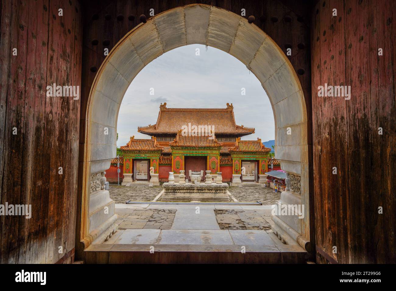 Zunhua City, China - August 27, 2023: Architectural Scenery of the ...