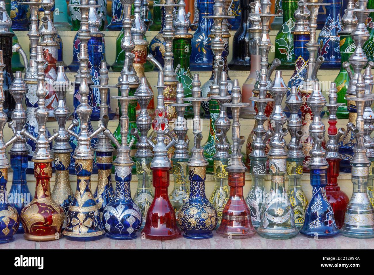 Hookahs, Shisha, Sheesha, Nargileh, Egypt Stock Photo - Alamy