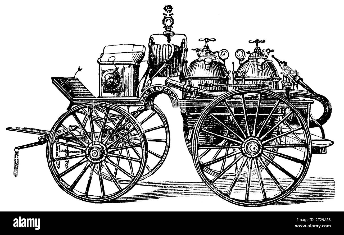 Victorian steam engine drawing hi-res stock photography and images - Alamy