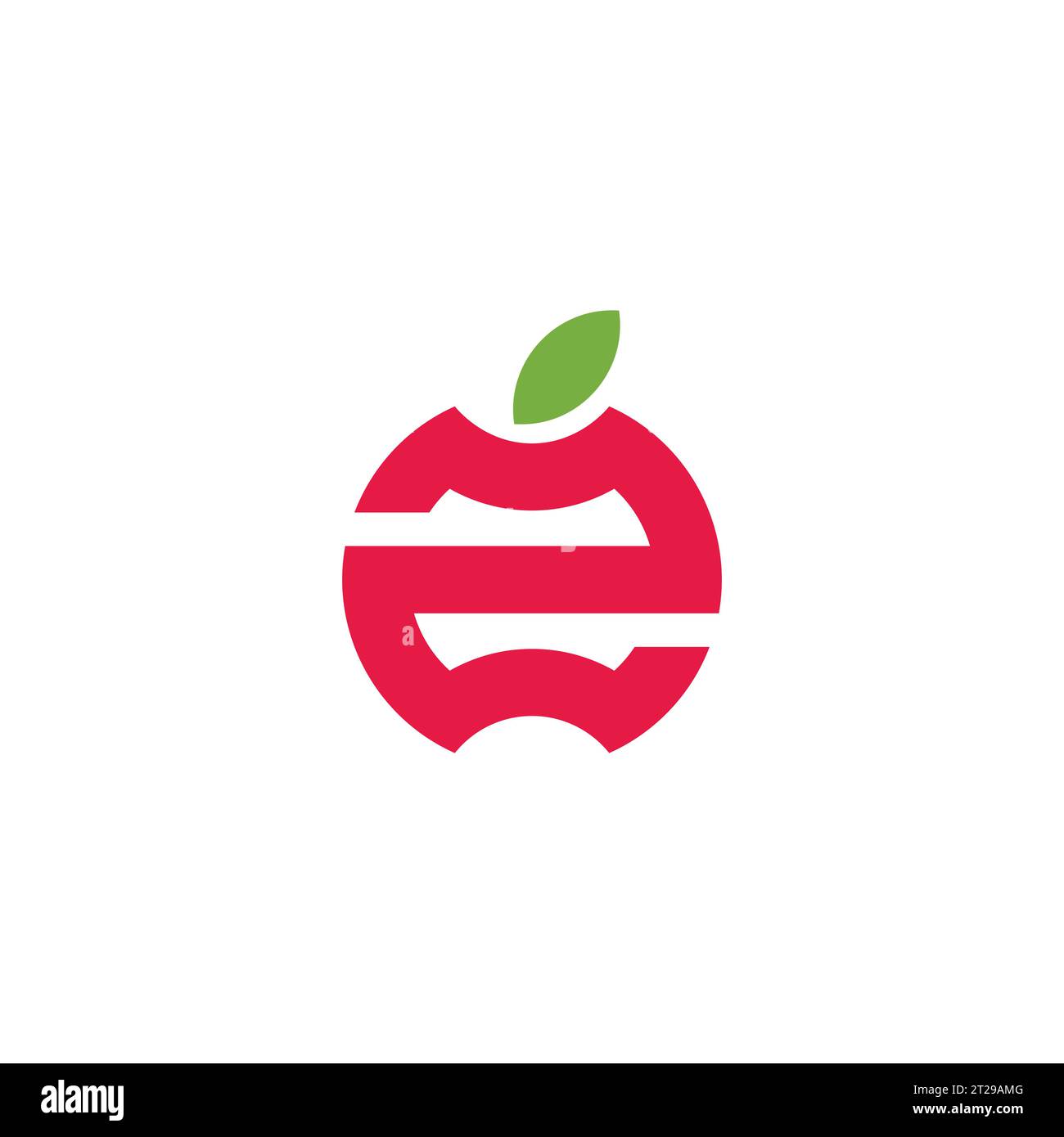 Apple number logo hi-res stock photography and images - Alamy
