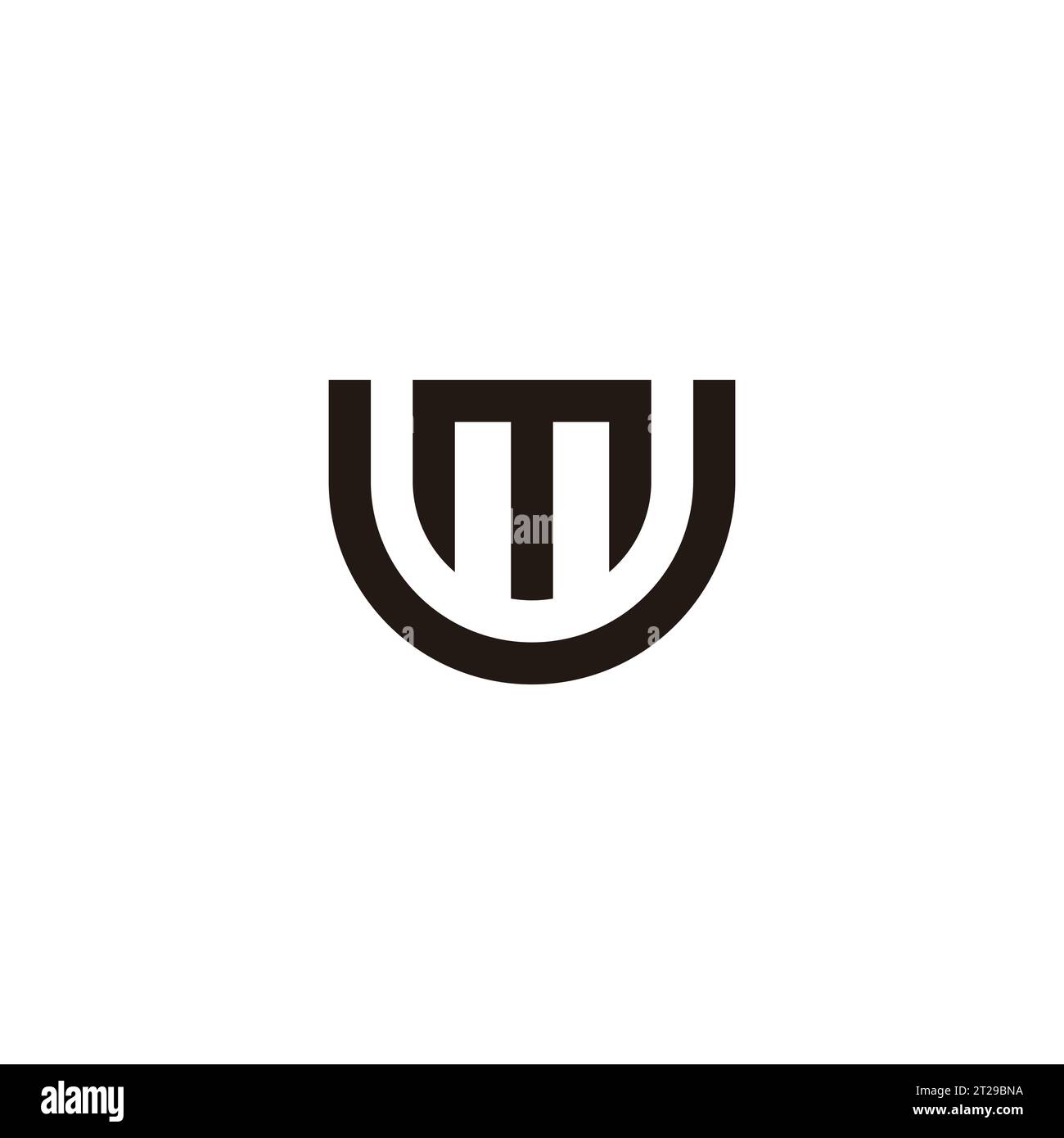 letter mu stripes line geometric logo vector Stock Vector Image & Art ...