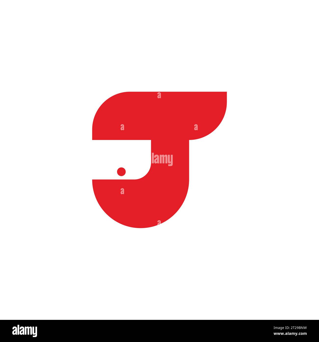 letter tj simple geometric motion logo vector Stock Vector Image & Art ...