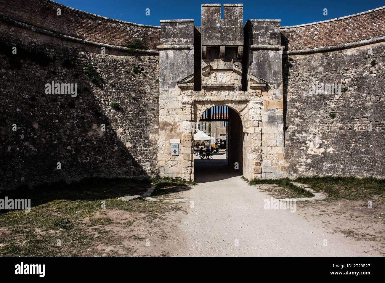 18th century fort privately owned defensive fort hi-res stock ...
