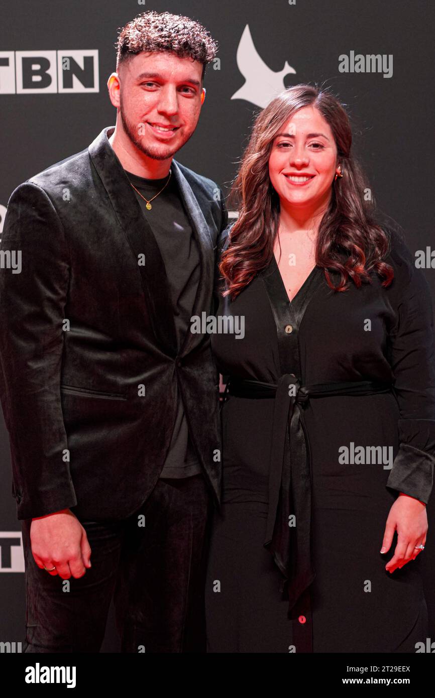 Nashville, Tennessee, USA, October 17, 2023. Matthew Warren On the red ...