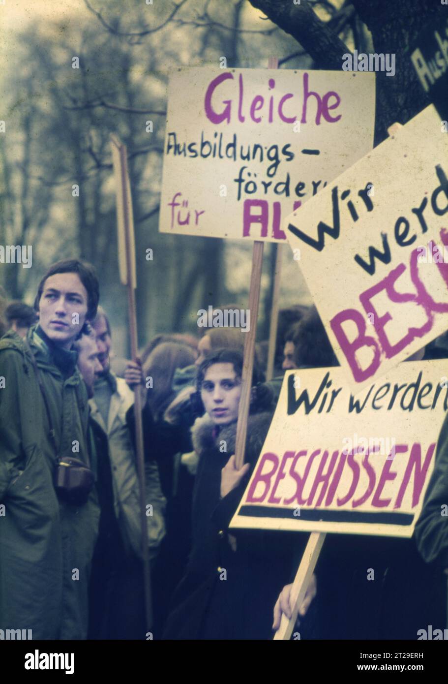 DEU, Germany: The historical colour photos from the times of the 70s ...