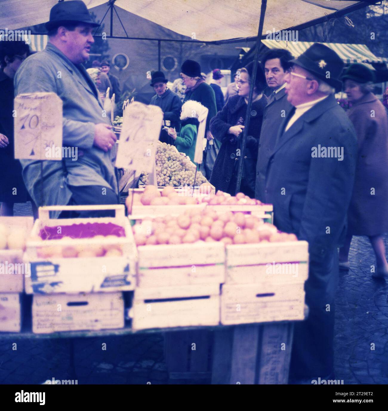 DEU, Germany: The historical colour photos from the times of the 1970s ...