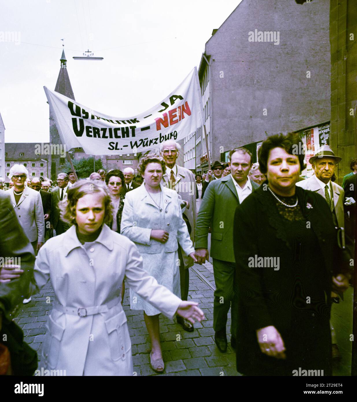 DEU, Germany: The historical colour photos from the times of the 70s ...