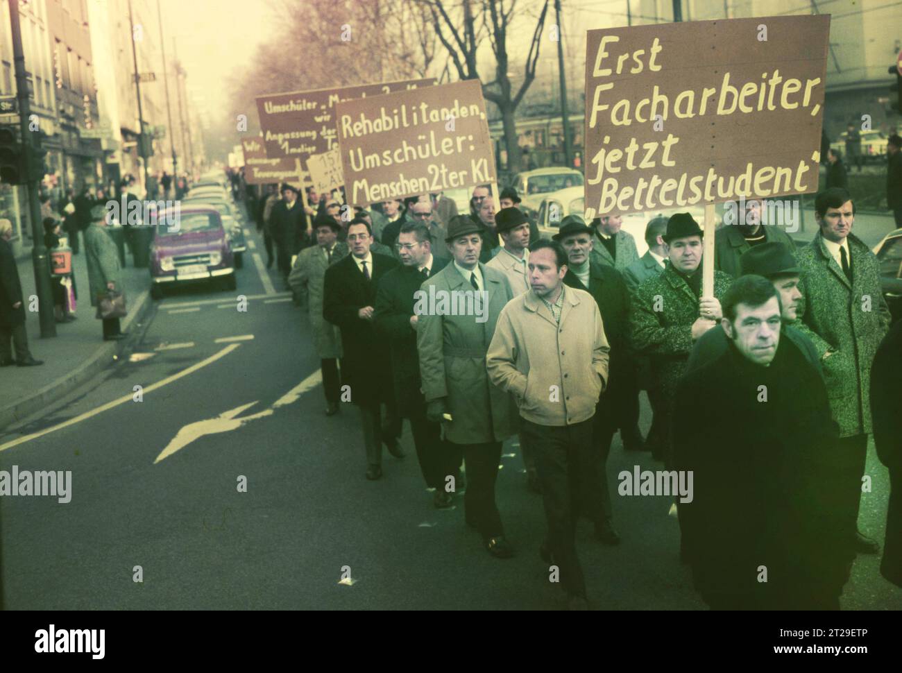 DEU, Germany: The historical colour photos from the times of the 1970s ...