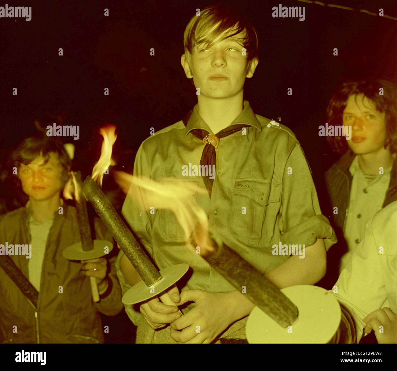 DEU, Germany: The historical colour photos from the times of the 1970s ...