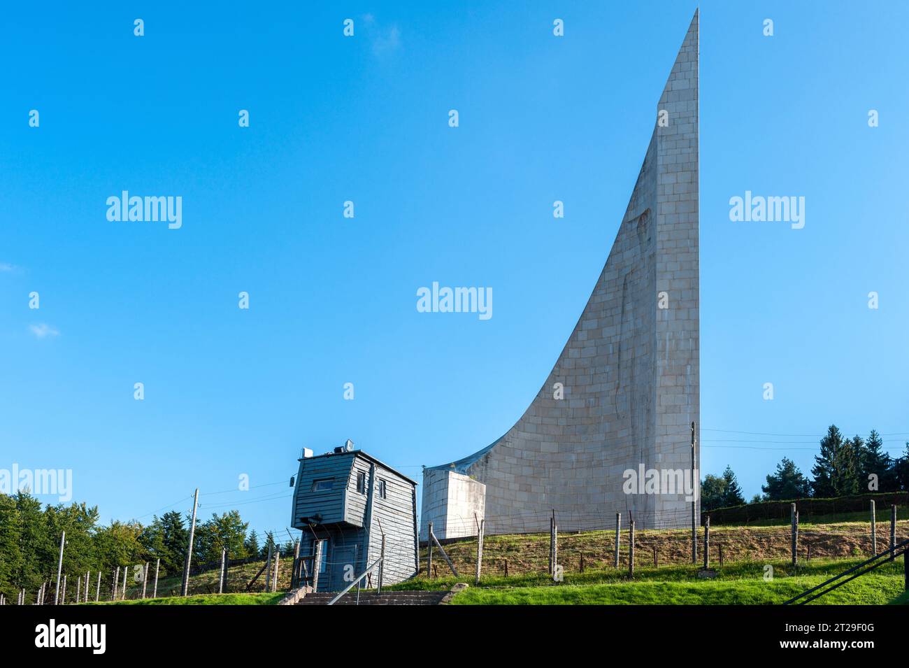 Lighthouse of Remembrance, memorial in former Natzweiler-Struthof ...