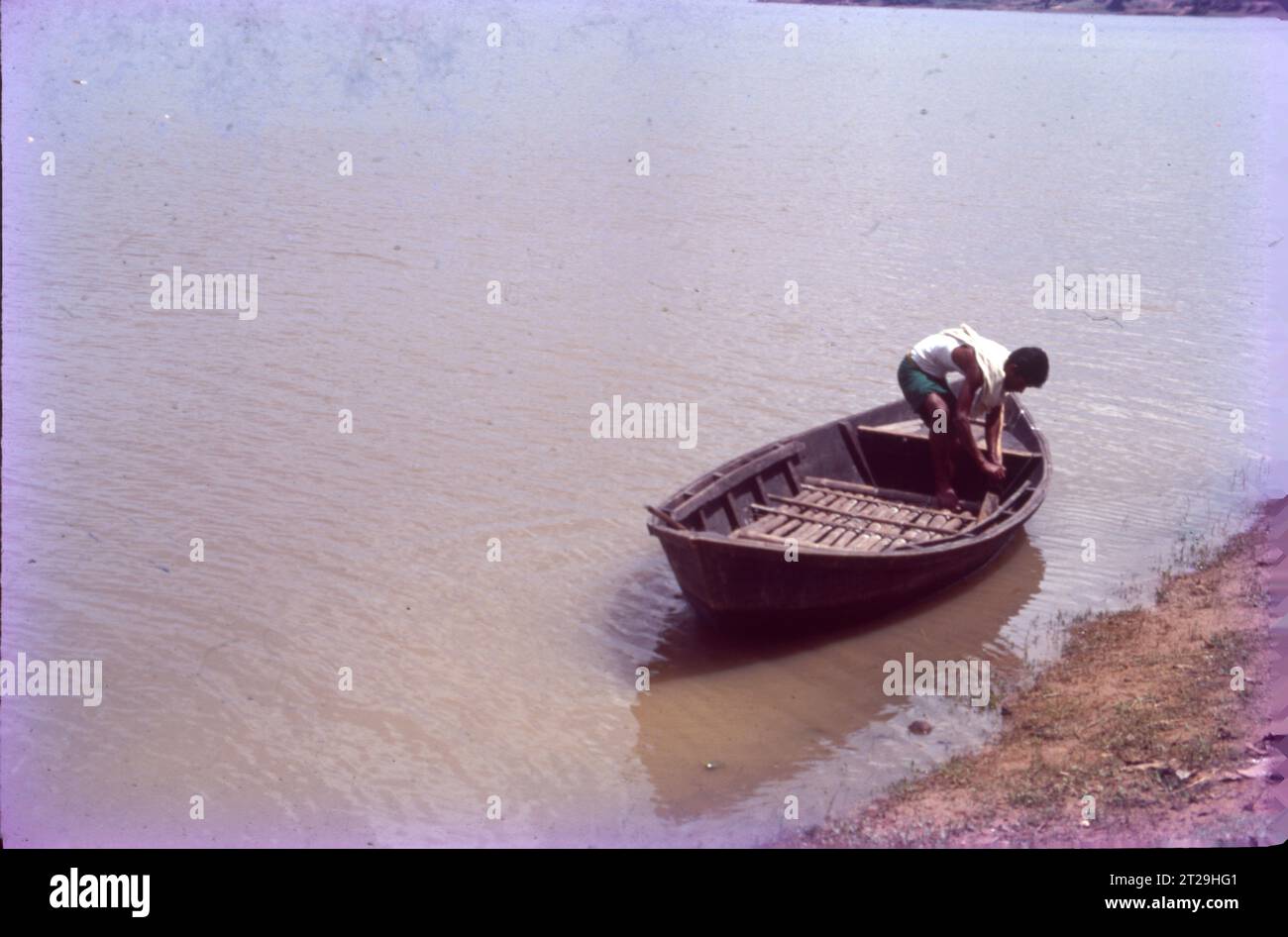 Small Boats, Villagers Fishing Boat In Rudra Sagar, Agartala, Tripura ...