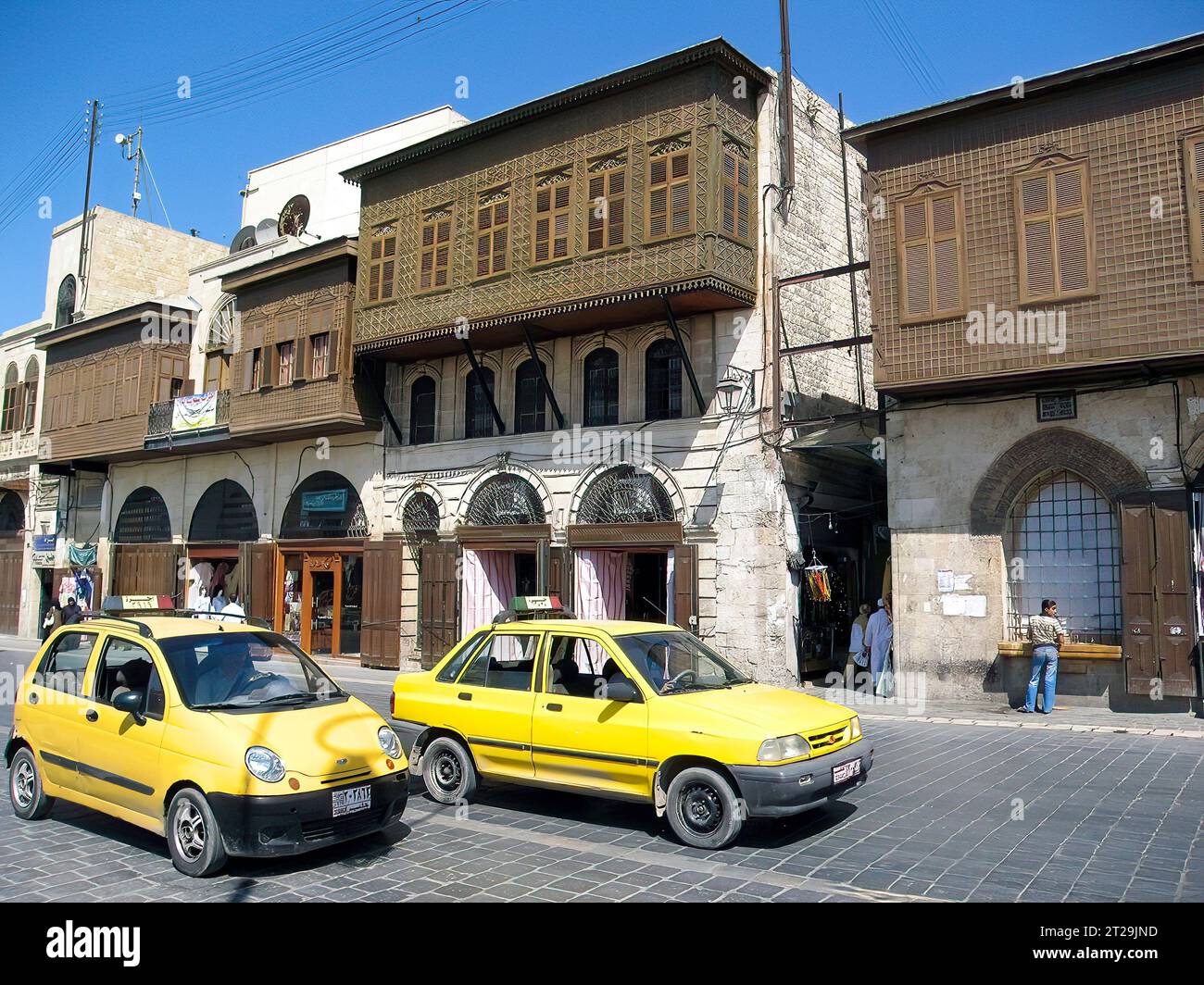 Aleppo streets (from before Stock Photo - Alamy