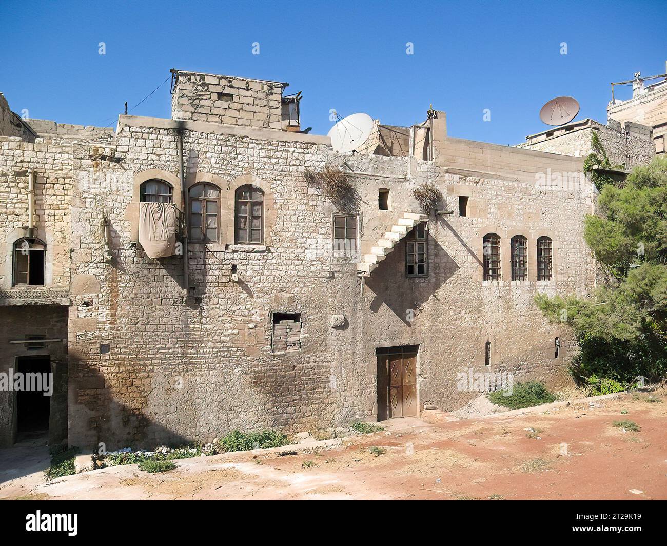 Aleppo streets (from before Stock Photo - Alamy