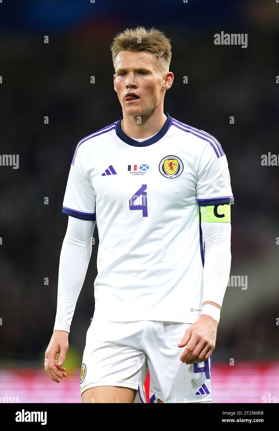 Scotland's Scott McTominay during the international friendly match at ...