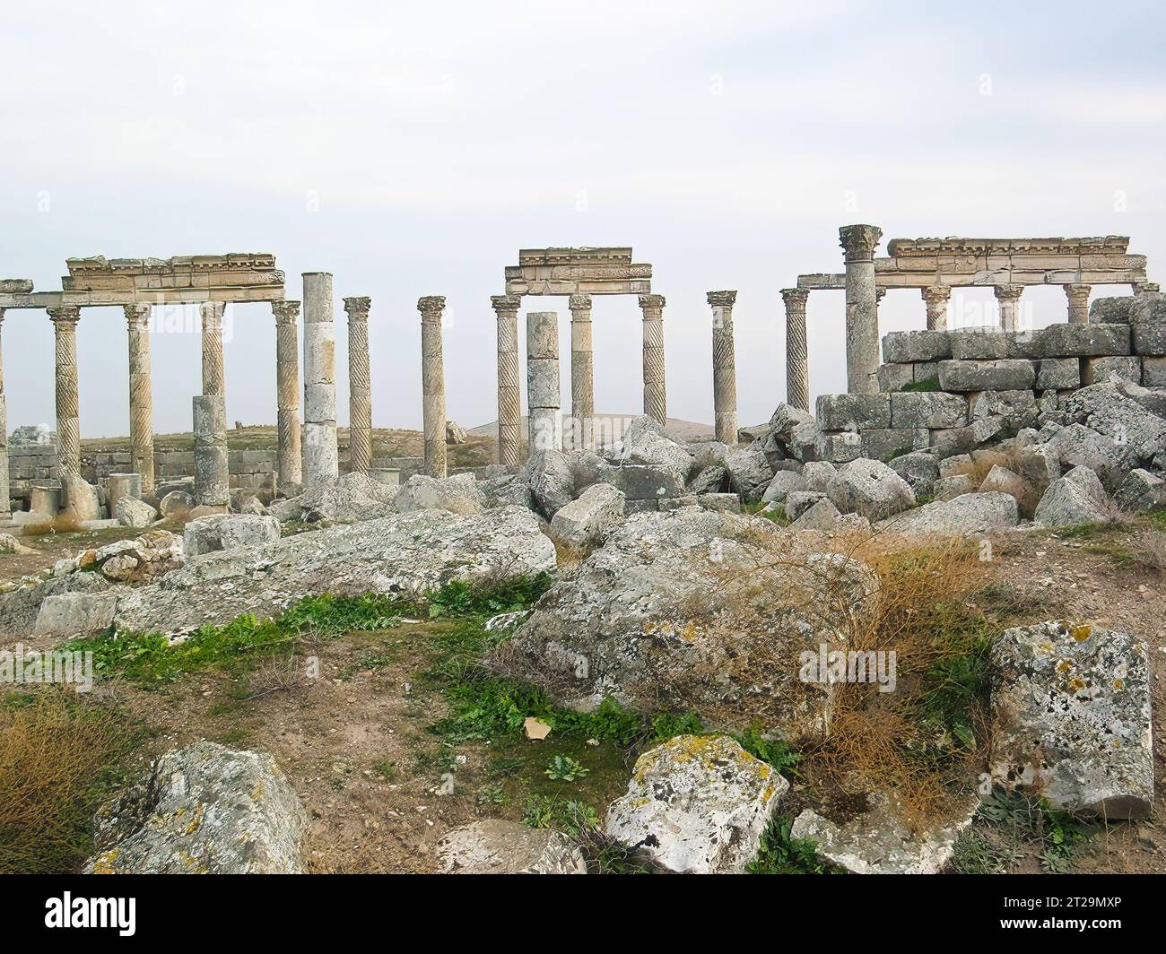 Apamea ruins hi-res stock photography and images - Alamy