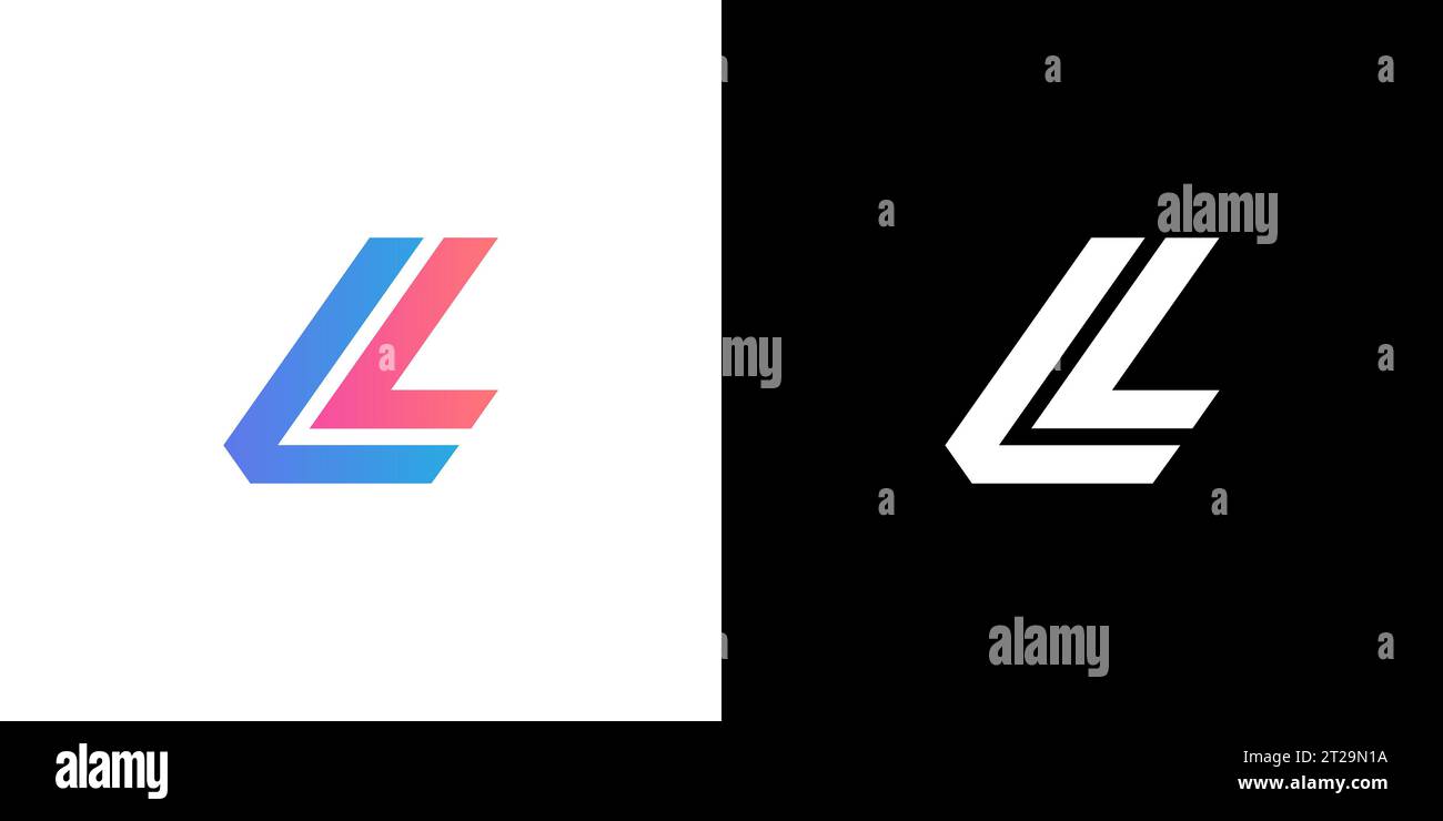 Ll tech logo Stock Vector Images - Alamy