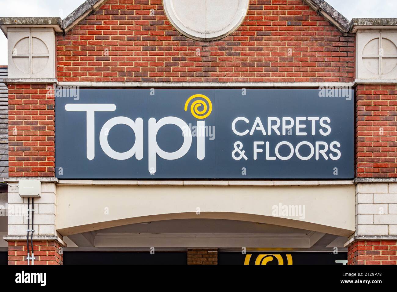Front of the Tapi Carpets and Floors shop in Staines-upon-Thames in ...