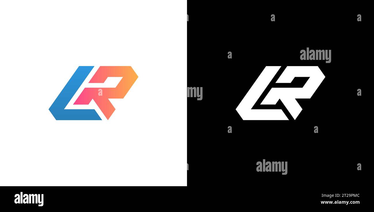 LR logo, LR Monogram, Initial LR Logo, Letter LR logo, Icon, Vector ...