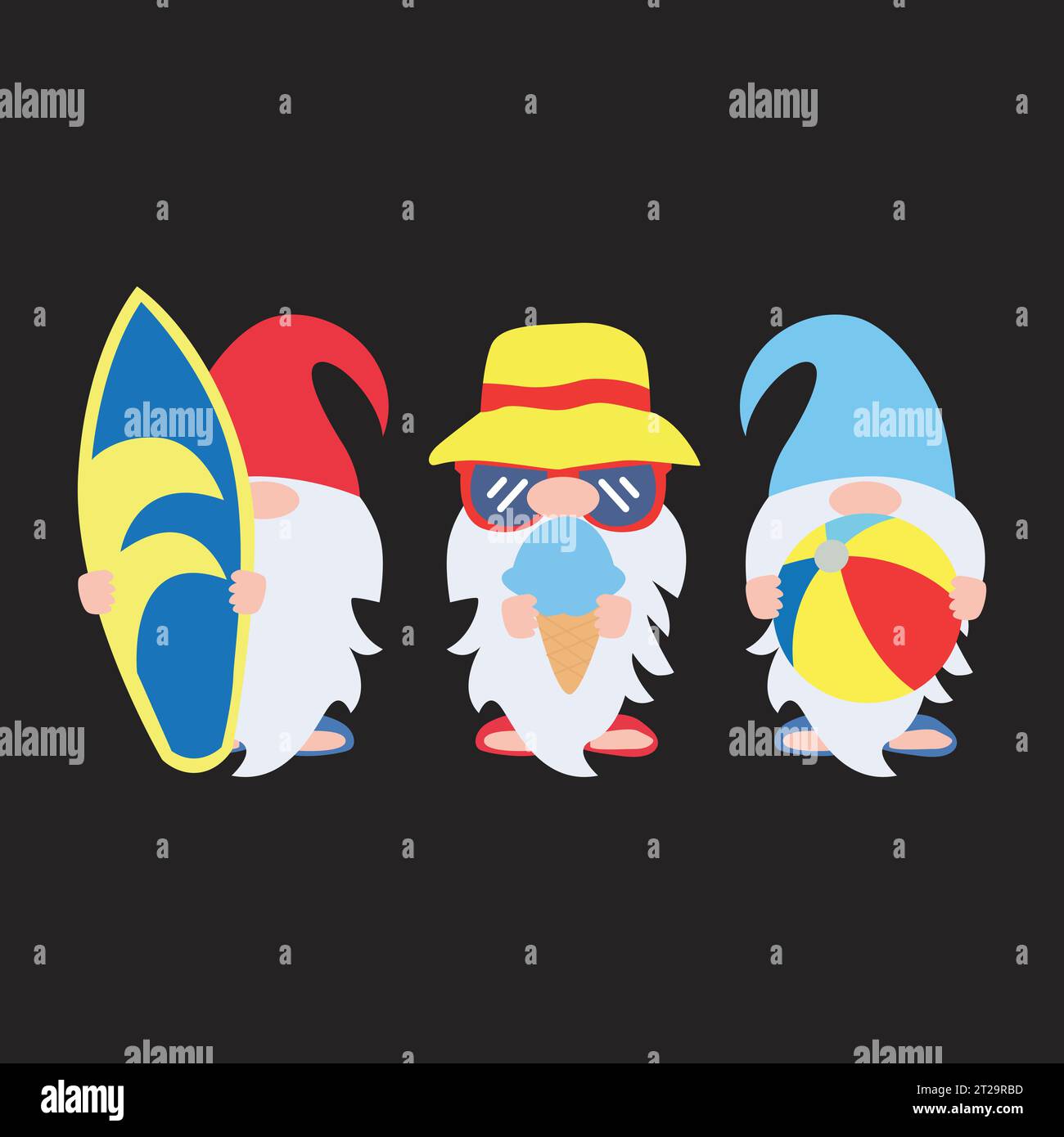 Small gnome red hat Stock Vector Images - Alamy