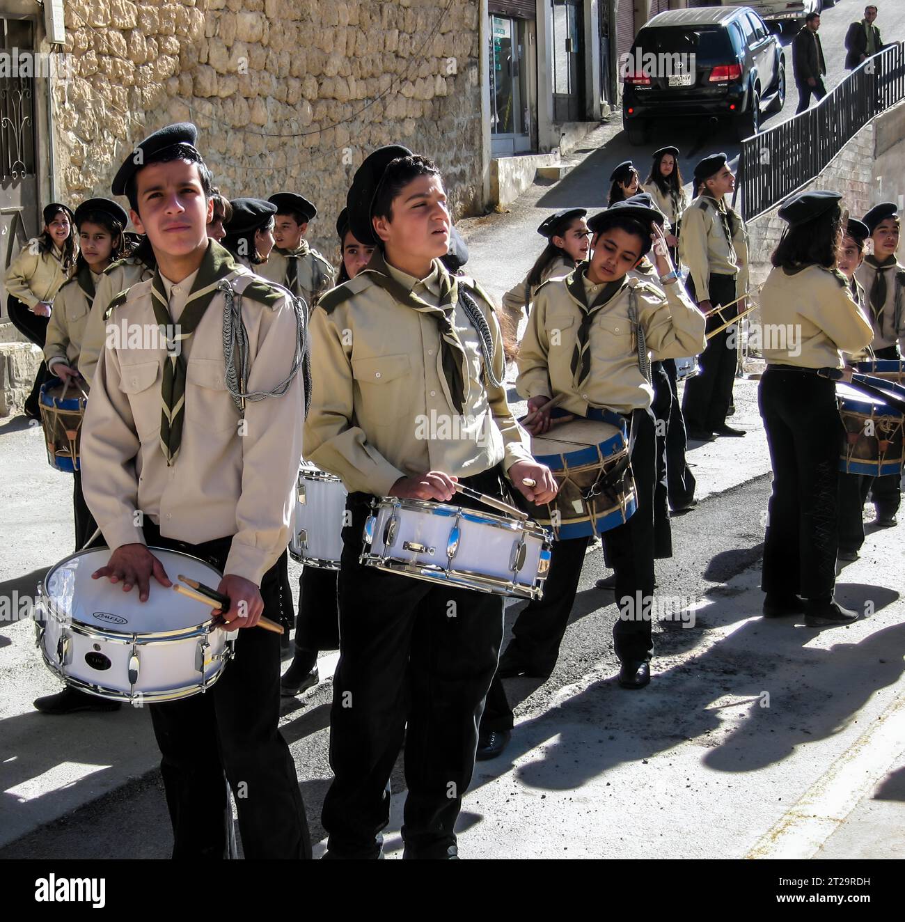 A VIP visit Stock Photo - Alamy